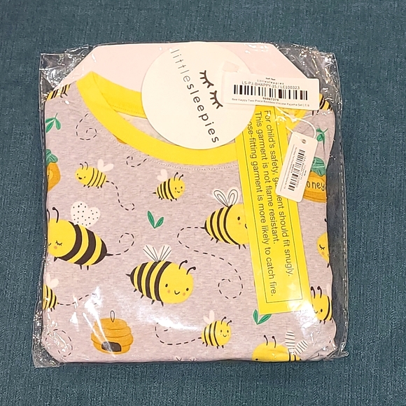 Little Sleepies | Pajamas | Bee Happy By Little Sleepies Nwt Limited ...